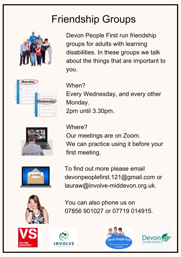 The Devon Friendship Group – Learning Disability Devon